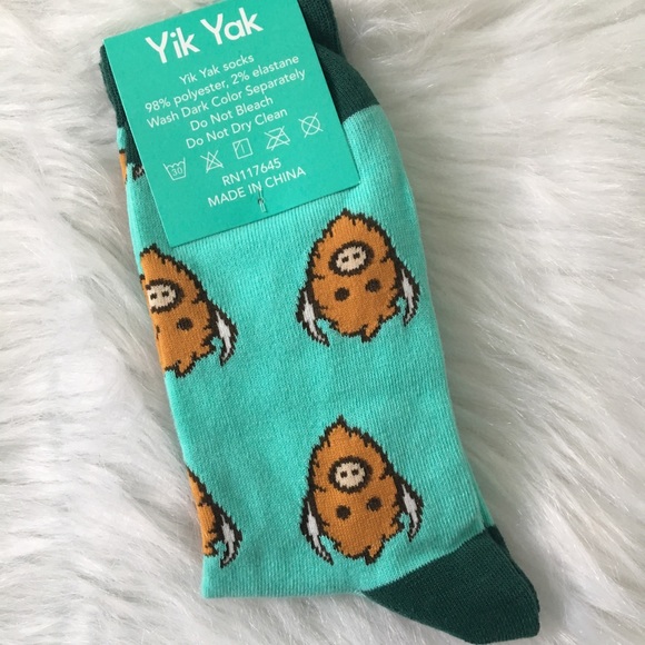 Yik Yak | Accessories | Rare Yik Yak Socks | Poshmark